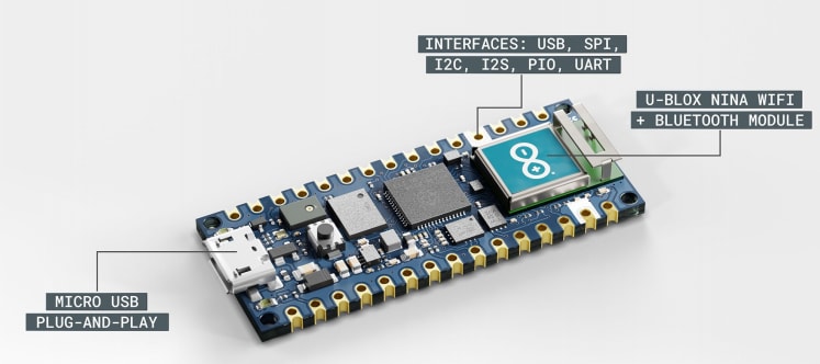 Nano Rp2040 Connect Arduino Mouser
